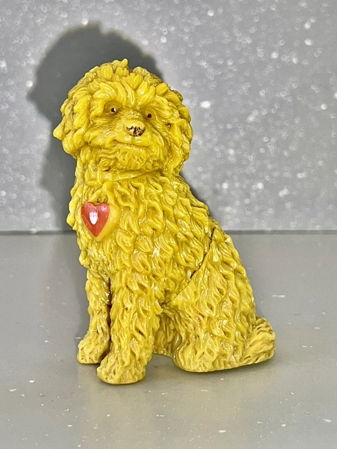 WAFFLE WONDER DOG red poodle CBeebies bbc tv Toy Figure Cake Topper ...