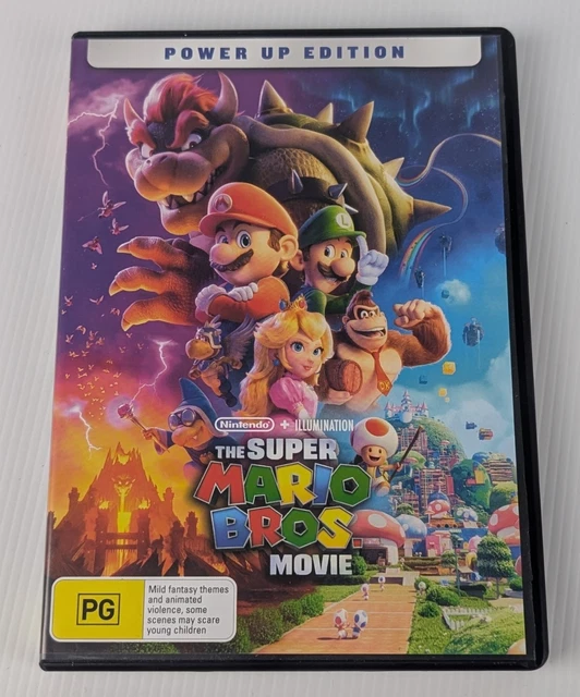 THE SUPER MARIO Bros Movie: Power Up Edition - Genuine Region 4 DVD ...
