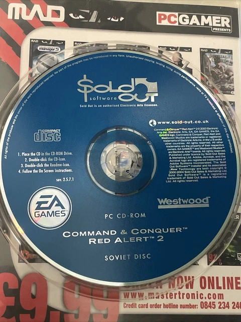 COMMAND & CONQUER: Red Alert 2 (PC CD) [videogioco] gioco 2002 Windows ...