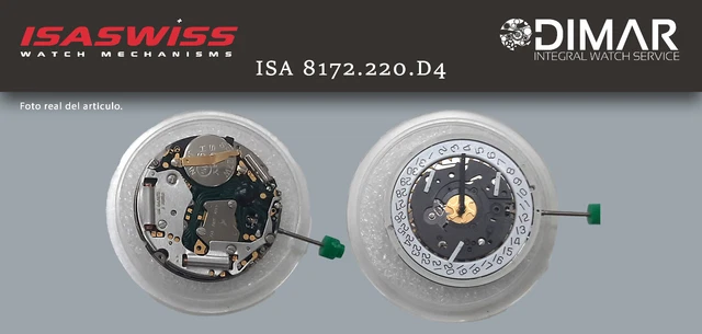 MOUVEMENT ISA CAL. 8172.220 D4 EUR 58,58 - PicClick FR