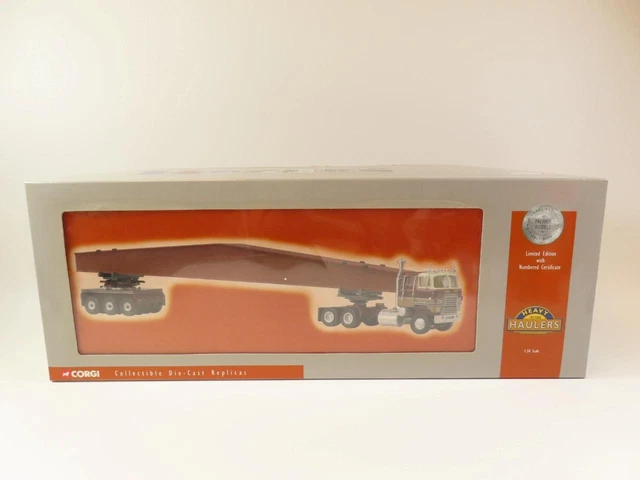 CORGI US51401 INTERNATIONAL Transtar with Girder Load, 1/50, MIB! £58. ...