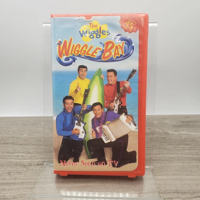 THE WIGGLES WIGGLE Bay Never Seen on TV 45 min VHS Musical Ocean Beach ...