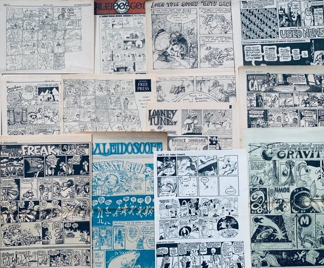 1960S UNDERGROUND COMICS Comix LOT Gilbert Shelton Kim Deitch Willy ...