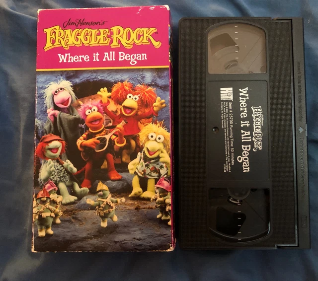 Vintage Jim Hensons Fraggle Rock Vhs Where It All Begain Vhs Eur 4353 Picclick It