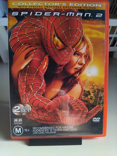 SPIDER-MAN 2 DVD, 2004, 2-Disc Set Collectors Edition. Like New, Free ...