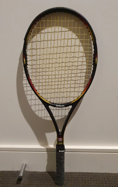 VINTAGE WILSON PRO Staff Classic 6.1 Tennis Racket $81.00 - PicClick AU