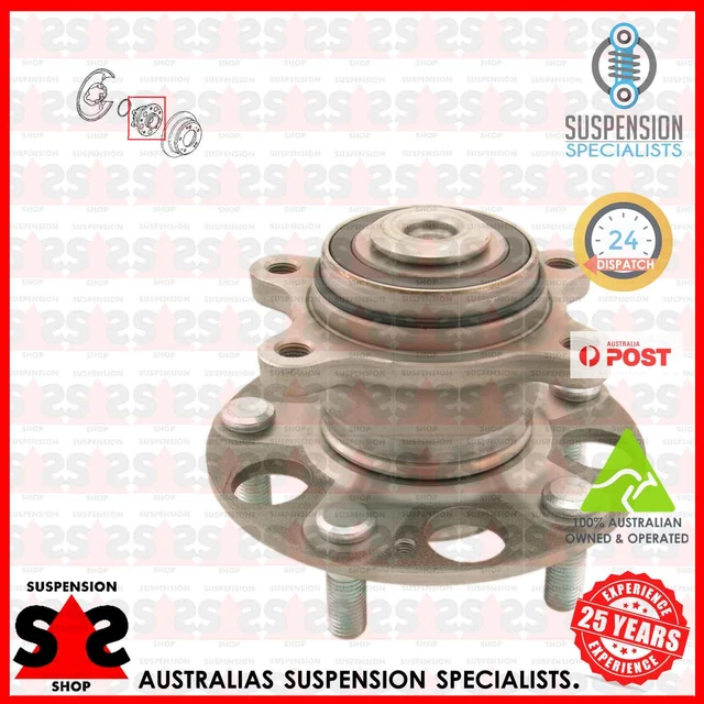 REAR AXLE WHEEL Hub Suit HONDA Civic Viii Saloon (Fd, Fa) 1.3 IMA (FA3, FD3) EUR 123,28 ...