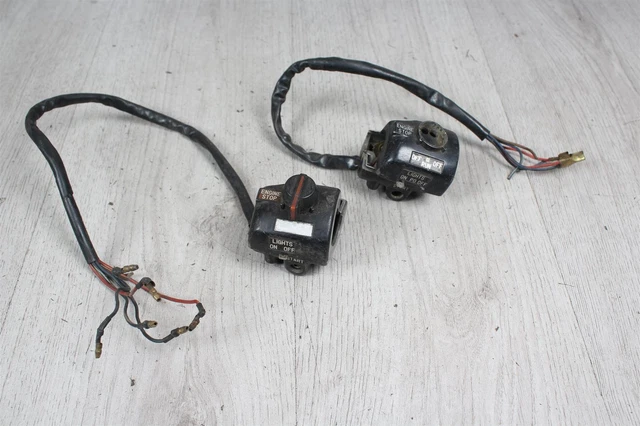 SET INDICATOR SWITCH Hand Controls Right Left Yamaha XS 750 76-81 £53. ...
