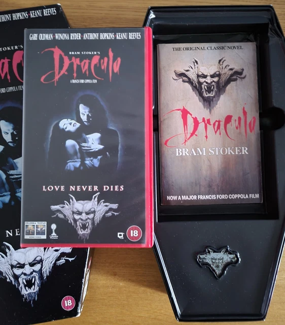 BRAM STOKER'S DRACULA Special Limited Edition Coffin Box VHS Video ...
