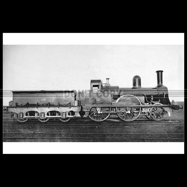 PHOTO T.000586 STEAM LOCOMOTIVE 19 NORTH STAFFORDSHIRE RAILWAY NSR ...