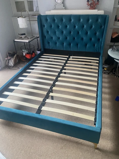 DOUBLE BED FRAME Mattress Not £104.70 - PicClick UK