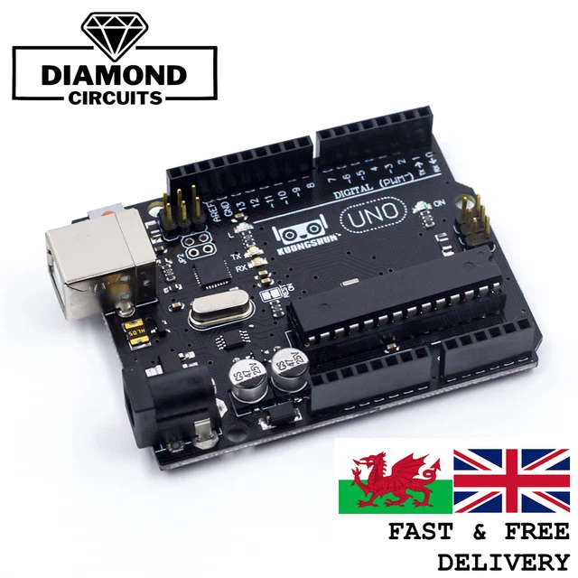 ARDUINO UNO R3 CH340 ATMEGA328P-PU 5V 16Mhz Compatible Development ...