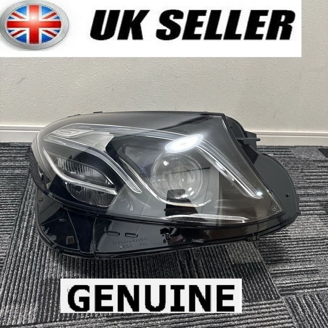 GENUINE MERCEDES E Class W213 Led Right Driver Side O/S Headlight 2016 ...