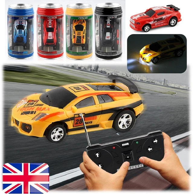 COKE CAN CAR Mini Speed RC Radio Remote Control Micro Racing Car Kids ...