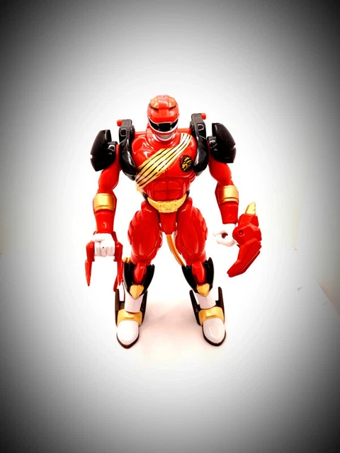 POWER RANGERS WILD force rouge transformer lion EUR 8,99 - PicClick FR