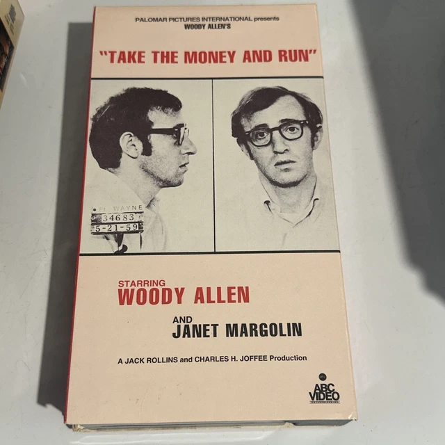 TAKE THE MONEY And Run, Woody Allen, Janet Margolin, VHS £3.24 ...
