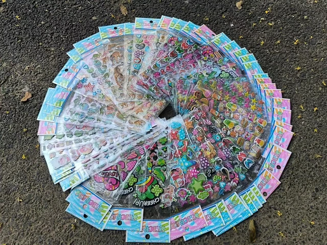 RANDOM 1 SHEET Stickers Teacher Rewards Kids Children Crafts Kids Gift ...