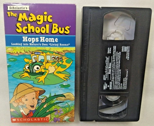 VHS THE MAGIC School Bus - Hops Home, Nature's Own "Living Rooms" (VHS ...
