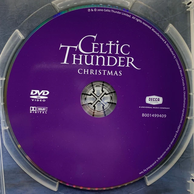 CELTIC THUNDER CHRISTMAS DVD Concert 2010 Decca Live Holiday Special ...