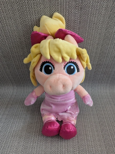 DISNEY STORE DISNEY Junior Muppet Babies Miss Piggy Small Soft Plush ...