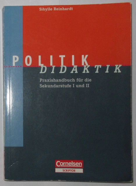 POLITIK DIDAKTIK SIBYLLE Reinhardt Scriptor Cornelsen Schule Buch ...