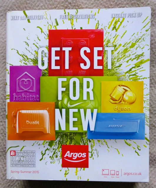 ARGOS CATALOGUE SPRING/SUMMER 2015 £39.16 - PicClick UK