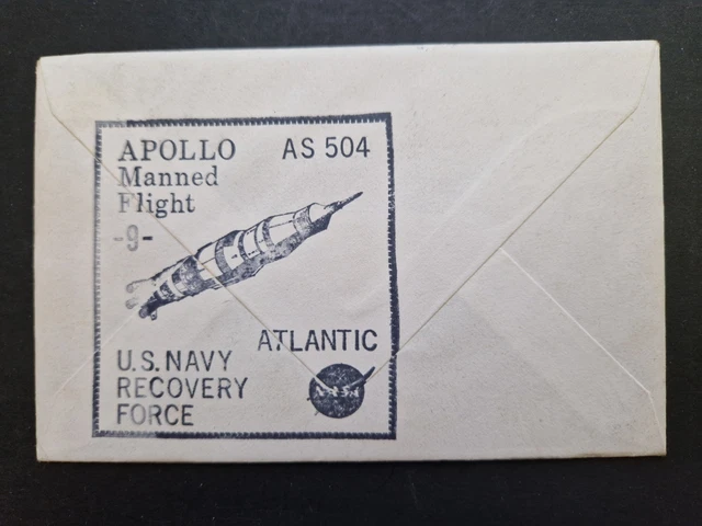 USA 1969, APOLLO 9, Manned Flight, US Navy Recovery Force, Space Cover ...