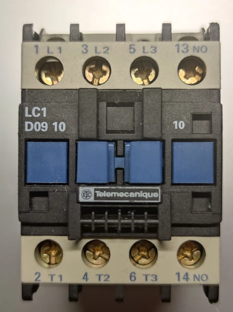 TELEMECANIQUE LC1D09F7 CONTACTOR Tesys 034879 110V 50/60Hz 4Kw/400V £12 ...
