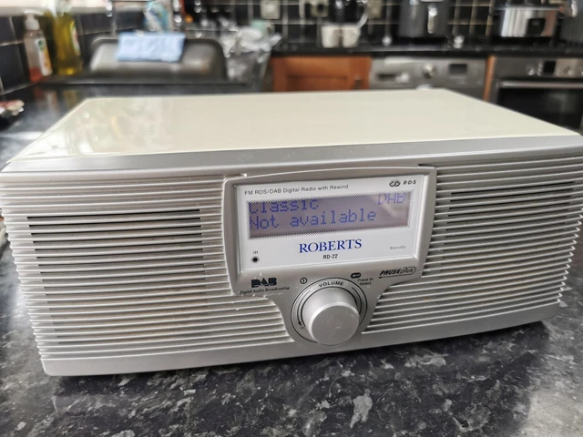 ROBERTS RD22 SOUND 22 Fm Rds Dab Digital Receiver Radio With Rewind ...