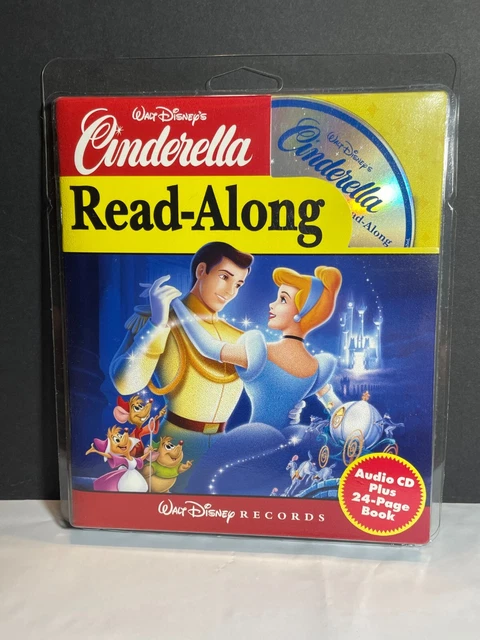 DISNEY'S CINDERELLA READ-ALONG Audio CD plus Book £7.63 - PicClick UK