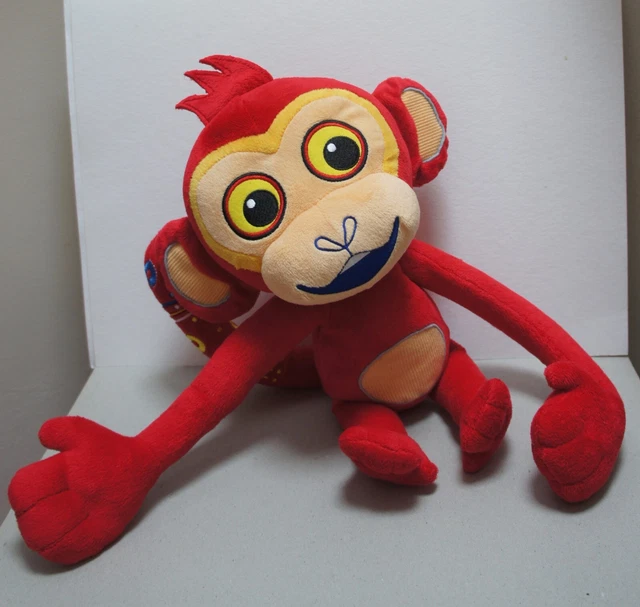 TINGA TINGA TALES BANDAI CBEEBIES TALKING RED MONKEY Soft Toy 13 TINGA TINGA TALES BANDAI CBEEBIES TALKING RED MONKEY Soft Toy 13