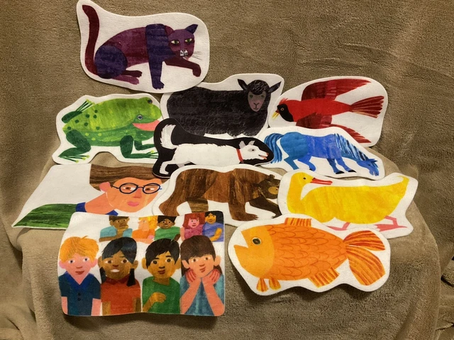 LITTLE FOLK VISUALS Brown Bear, Brown Bear, What Do You See? Precut ...