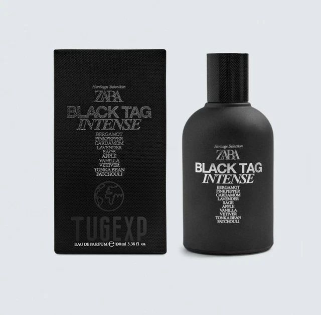 ZARA BLACK TAG Intense Eau Parfum 100ml Perfume Men Fragrance New $82. ...