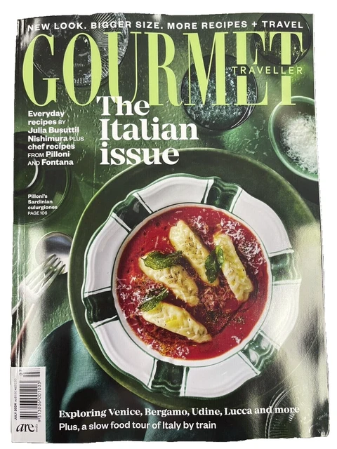 GOURMET TRAVELLER MAGAZINE July 2024 - The Italian Issue £11.69 ...