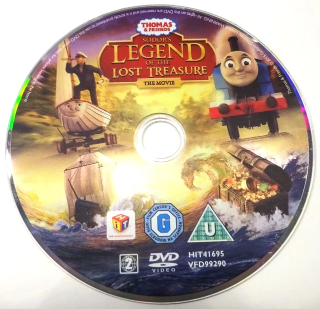 THOMAS & FRIENDS: Sodor's Legend of the Lost Treasure DVD DISC ONLY £2. ...