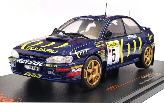 IXO 1/24 SCALE 24RAL011A - Subaru Impreza 555 - Winner Monte Carlo ...