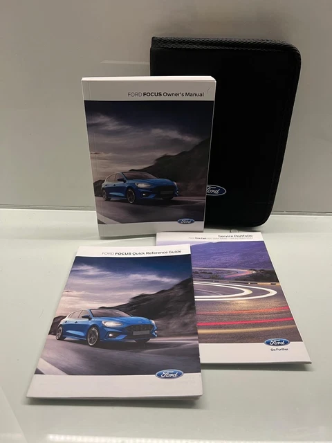 FORD FOCUS MK4 Owners Pack / Handbook / Manual + Service 2018-2022 ...