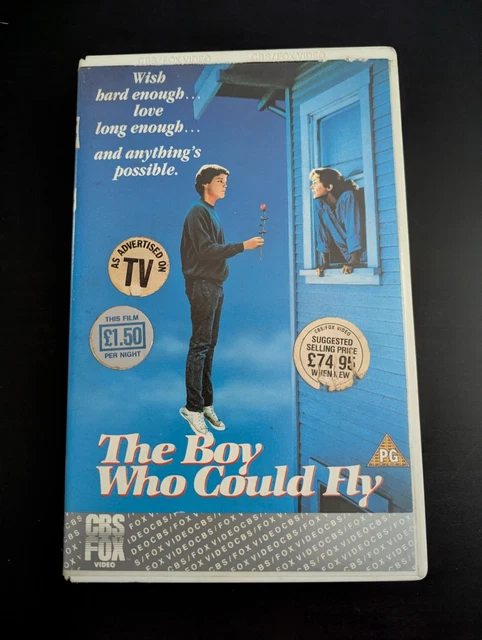 THE BOY WHO Could Fly Vhs Big Box ExRental *MOULD £4.36 - PicClick UK