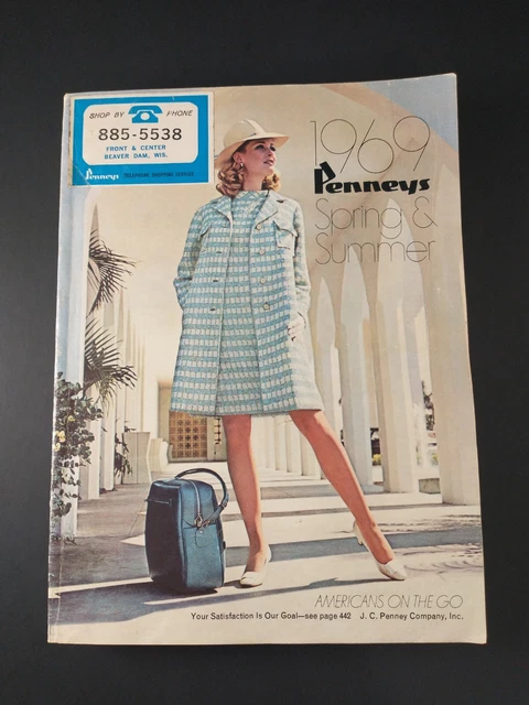 VINTAGE 1969 JC Penney Spring Summer Product Catalog 866 PAGES Very ...