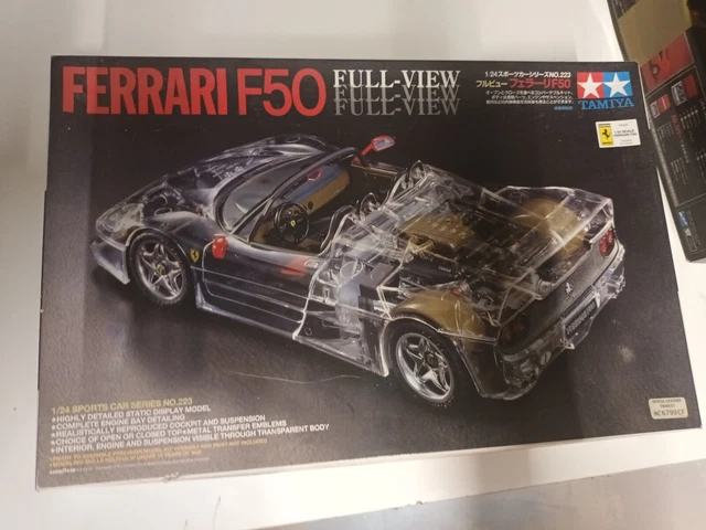 Tamiya Ferrari F50 Full View ZU VERKAUFEN! - PicClick DE