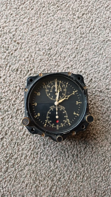 WW2 JAEGER CHRONOFLITE 8 day aircraft cockpit clock £771.68 - PicClick UK
