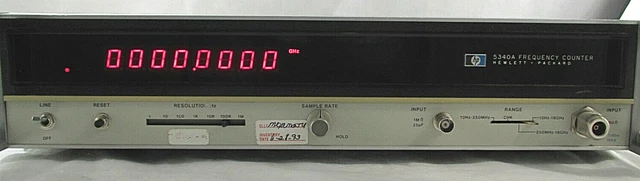 HP 5340A VINTAGE Frequency Counter~For PARTS/ REPAIR EUR 169,02 ...