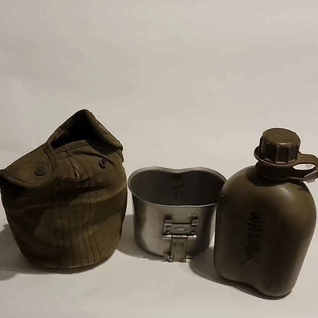 US ARMY CANTEEN Post WWII Military Set Field Gear Equipment Bottle ... US ARMY CANTEEN Post WWII Military Set Field Gear Equipment Bottle ...