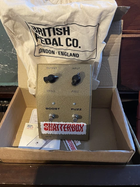 BRITISH PEDAL COMPANY Shatterbox Fuzz T-REX Marc Bolan EUR 226,73 ...