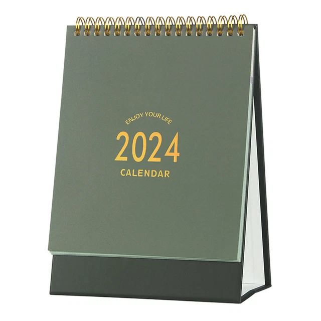 OVERVIEW CALENDAR 2024 Desktop Calendar 2024 Desk Calendar 18-month ...