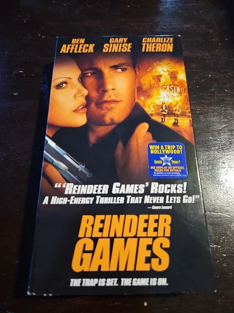 REINDEER GAMES (VHS) Ben Affleck Gary Sinise Charlize Theron Y2K £8.56 ...