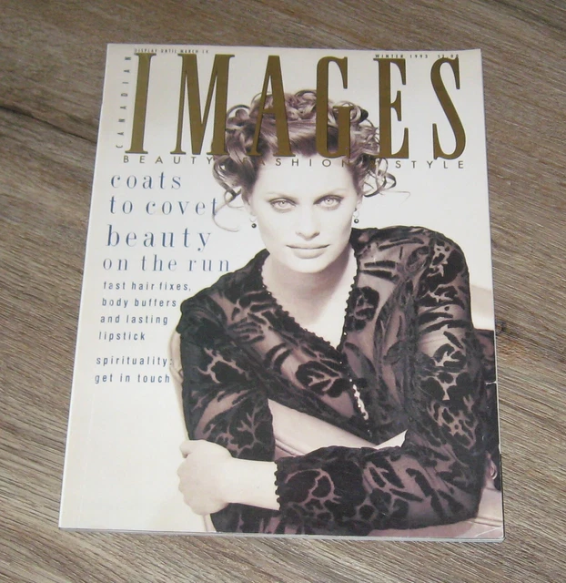 IMAGES BEAUTYFASHION 1993 magazine Kim Renneberg NANCY SAKOVICH Holly ...