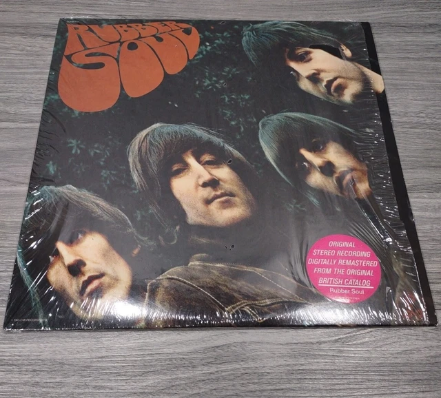 THE BEATLES RUBBER Soul Record lp re-issue digital remaster vinyl album ...