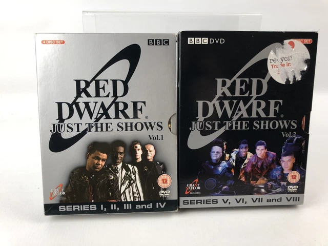 RED DWARF JUST The Shows Vol 1 & 2 Series 1-8 Box Sets 10 Discs Region 2 T343 £8.79 - PicClick UK