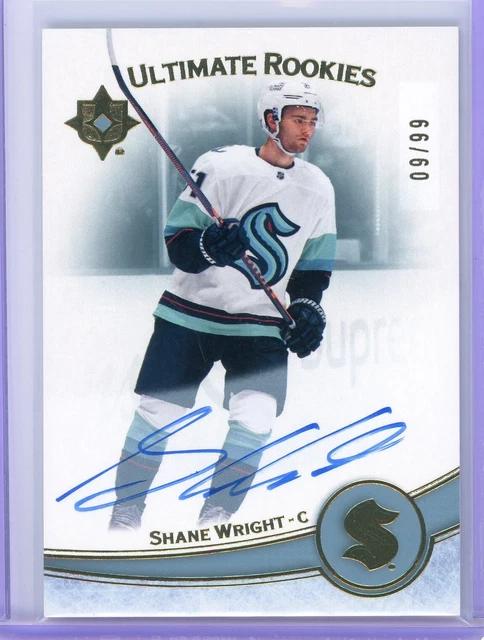 2022-23 ULTIMATE COLLECTION Shane Wright Rookie Auto (9/99) Seattle ...